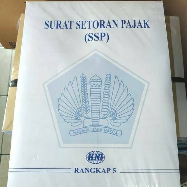 Jual 1 Buku Surat Setoran Pajak SSP Rangkap 5 Ply - Formulir NCR isi 10 set | Shopee Indonesia