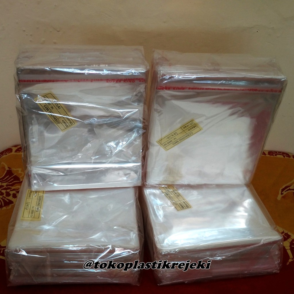 Jual PLASTIK OPP 12x12/ PLASTIK KACA/ PLASTIK MAKANAN | Shopee Indonesia