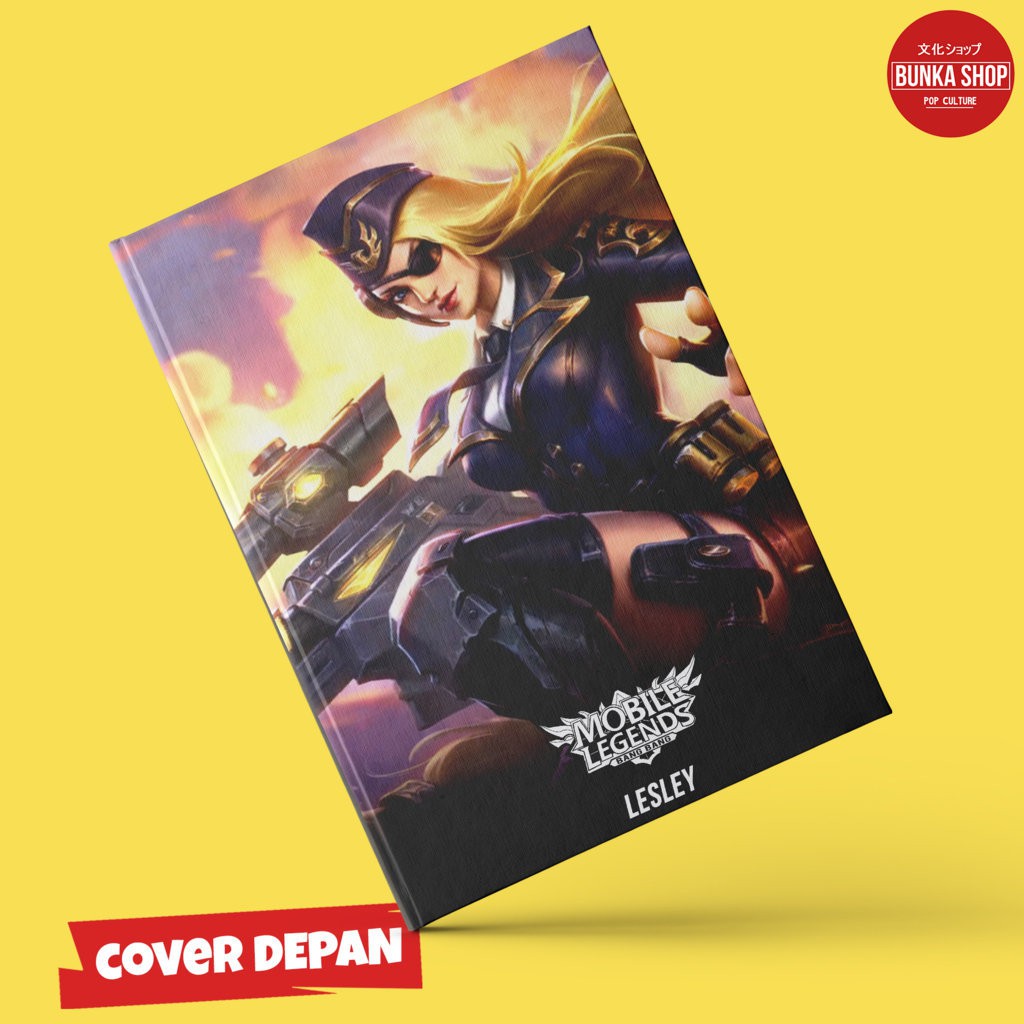Jual Note Book Game Mobile Legends Lesley Hardcover A5 Buku Catatan ...