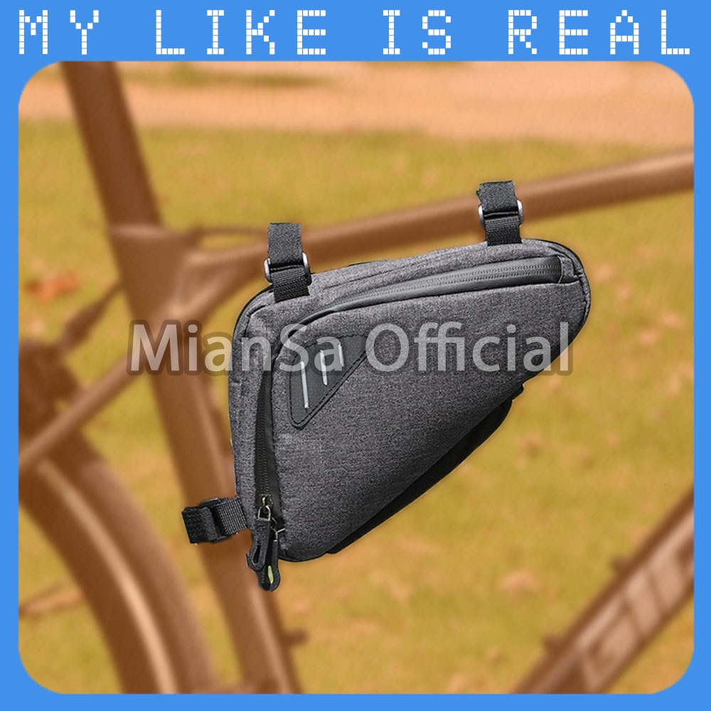 Jual MIANSA Tas Sepeda Touring Frame Triangle Tempat Tools Kit ROS ...