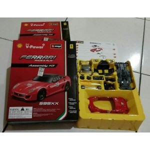 Jual Unik Burago Ferrari 599xx Shell 1 43 Assembly Kit Limited Edition ...