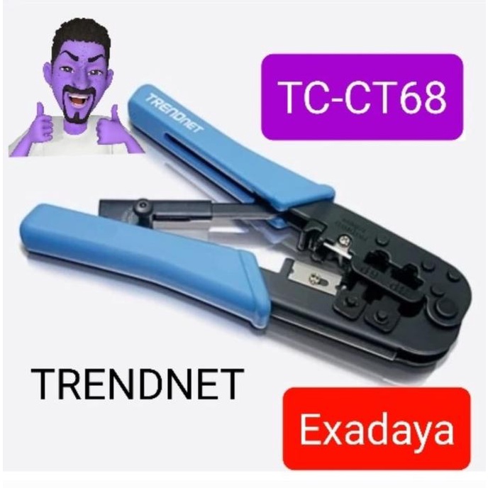 Jual Trendnet Crimping Tool Cat.5 ( TC-CT68 ) | Shopee Indonesia