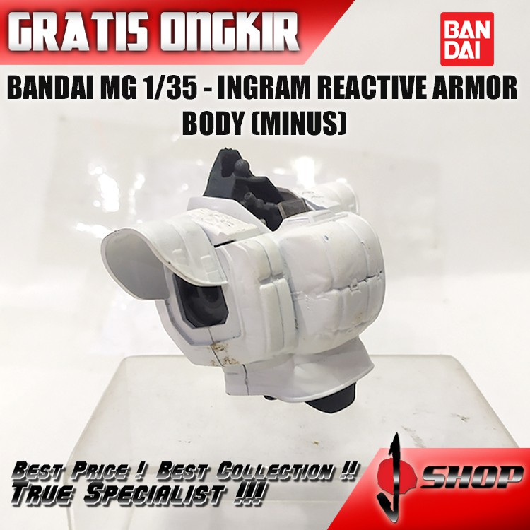 Jual BANDAI MG 1/35 - INGRAM REACTIVE ARMOR BODY (MINUS) | Shopee Indonesia