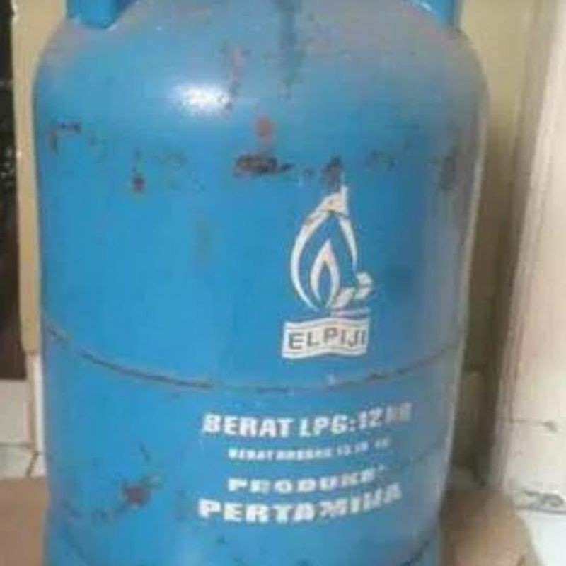 Jual Tabung Gas LPG Elpiji 12 KG Biru Kosong Murah Meriah | Shopee ...