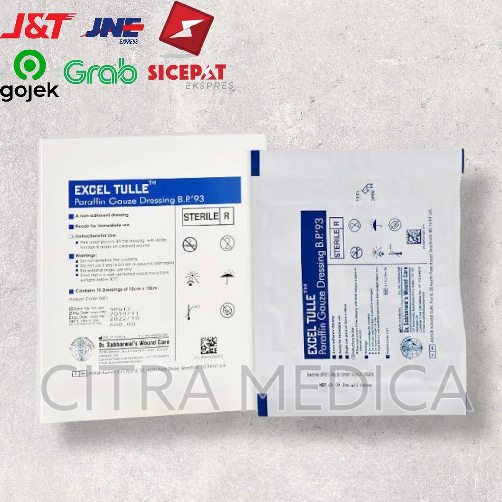 Jual Excel Tulle Paraffin Gauze Dressing | Shopee Indonesia