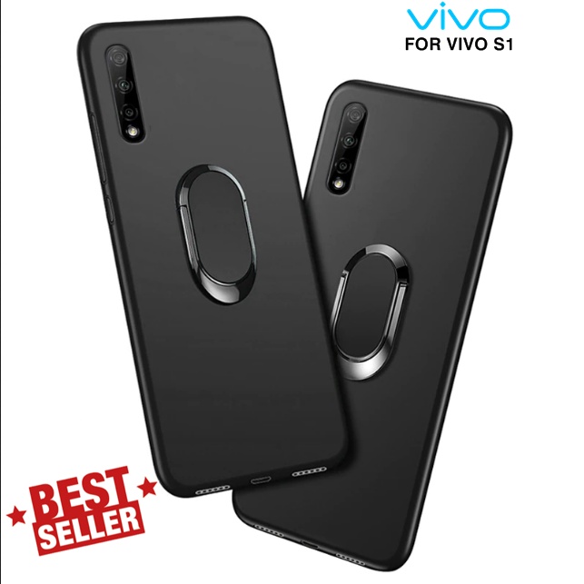 Jual Case Vivo S1 RING Bracket Magnetic Slim Matte Softcase Casing | Shopee Indonesia