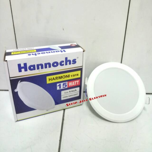 Jual Lampu Ceiling Led Tanam Plafon Hannochs Harmoni 15 Watt Terang ...