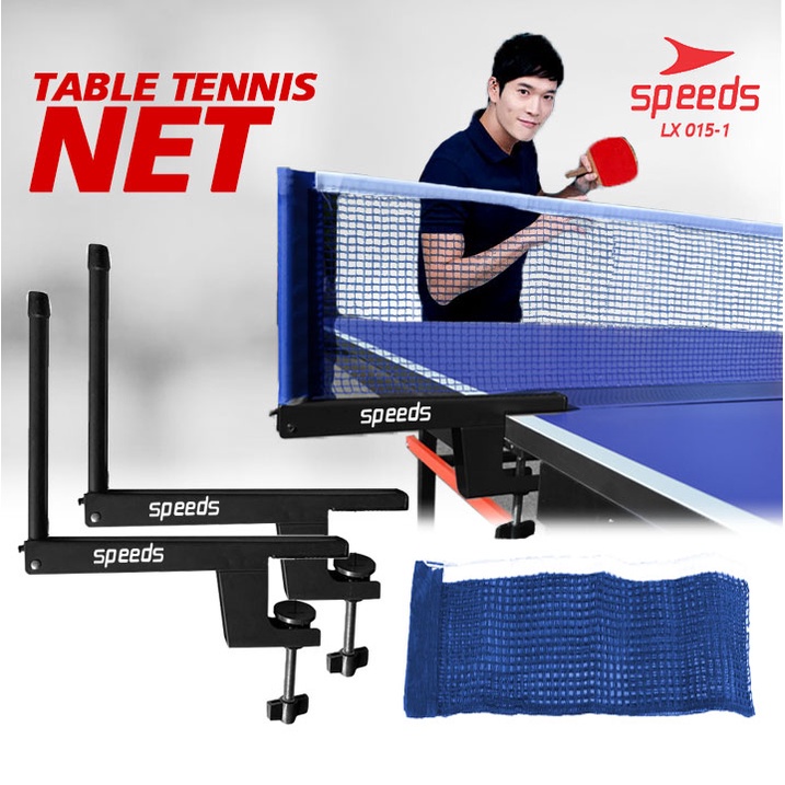 Jual SPEEDS Table Tennis Net Pingpong Net Jaring Tenis Meja Net Tenis Meja Model Tarik 015-1 ...