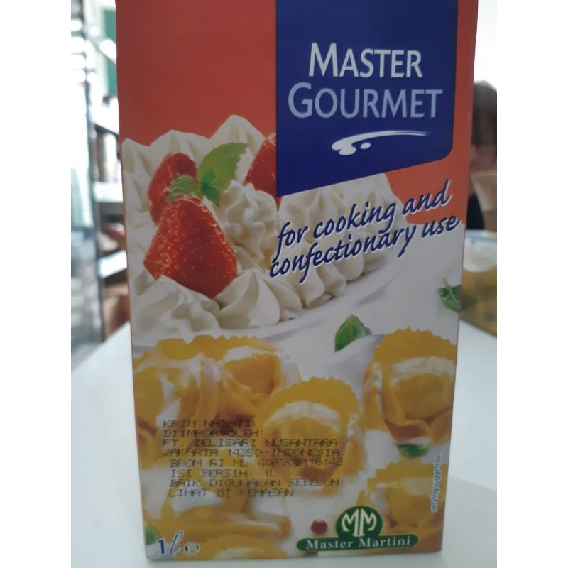 Jual Cooking Cream Master Gourmet 1lt | Shopee Indonesia