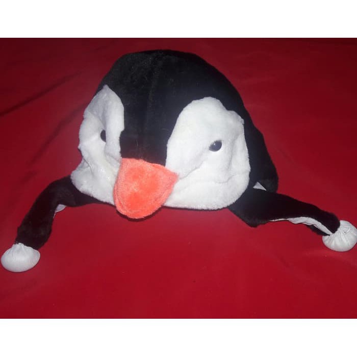 Jual Topi Animal Hat Pinguin Topi Boneka Penguin / Topi binatang ...