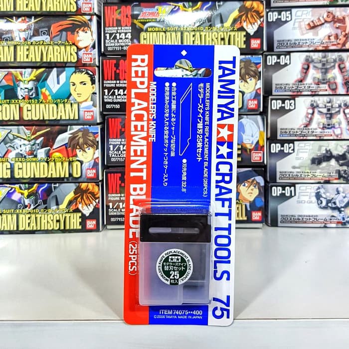 Jual Tamiya Modeler Knife Replacement Blade 25pcs | Shopee Indonesia
