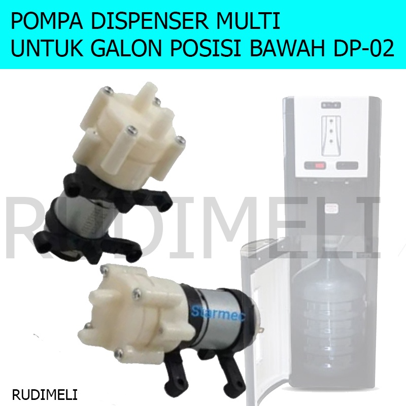 Jual DINAMO POMPA DISPENSER MULTI UNTUK GALON BAWAH DP 02 - 12 VOLT ...