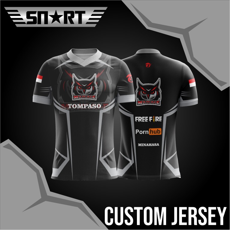 Jual JERSEY ESPORT GAMING FULL PRINTING FREEFIRE FF, PUBG MOBILE ...