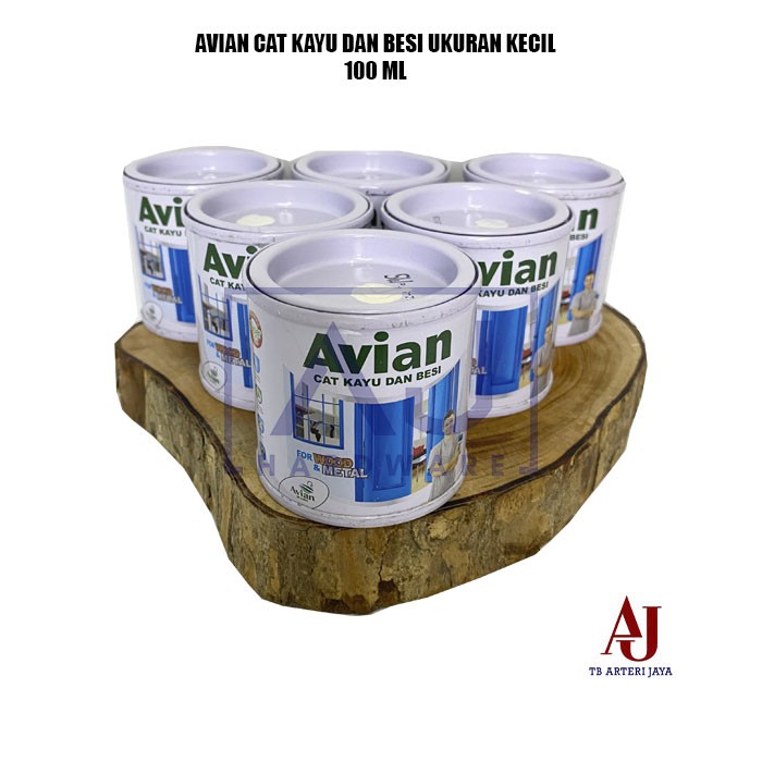 Jual Avian Cat Minyak Untuk Kayu dan Besi 100cc Ukuran Kaleng Kecil 100 ...