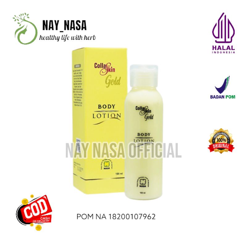 Jual COLLASKIN BODY LOTION/COBL/BODY LOTION COLLAGEN/HAND BODY PUTIH ...