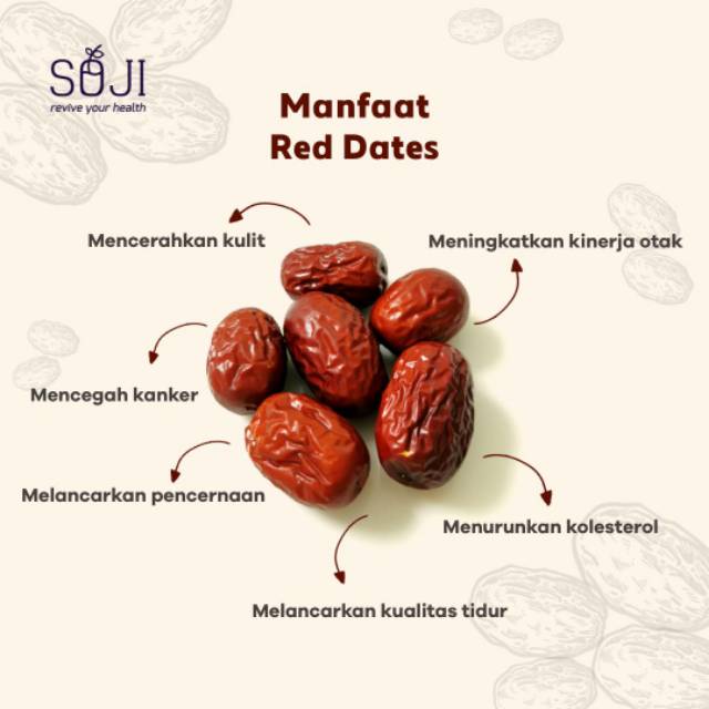 Jual Ang Co /Kurma Merah (30gr) | Shopee Indonesia