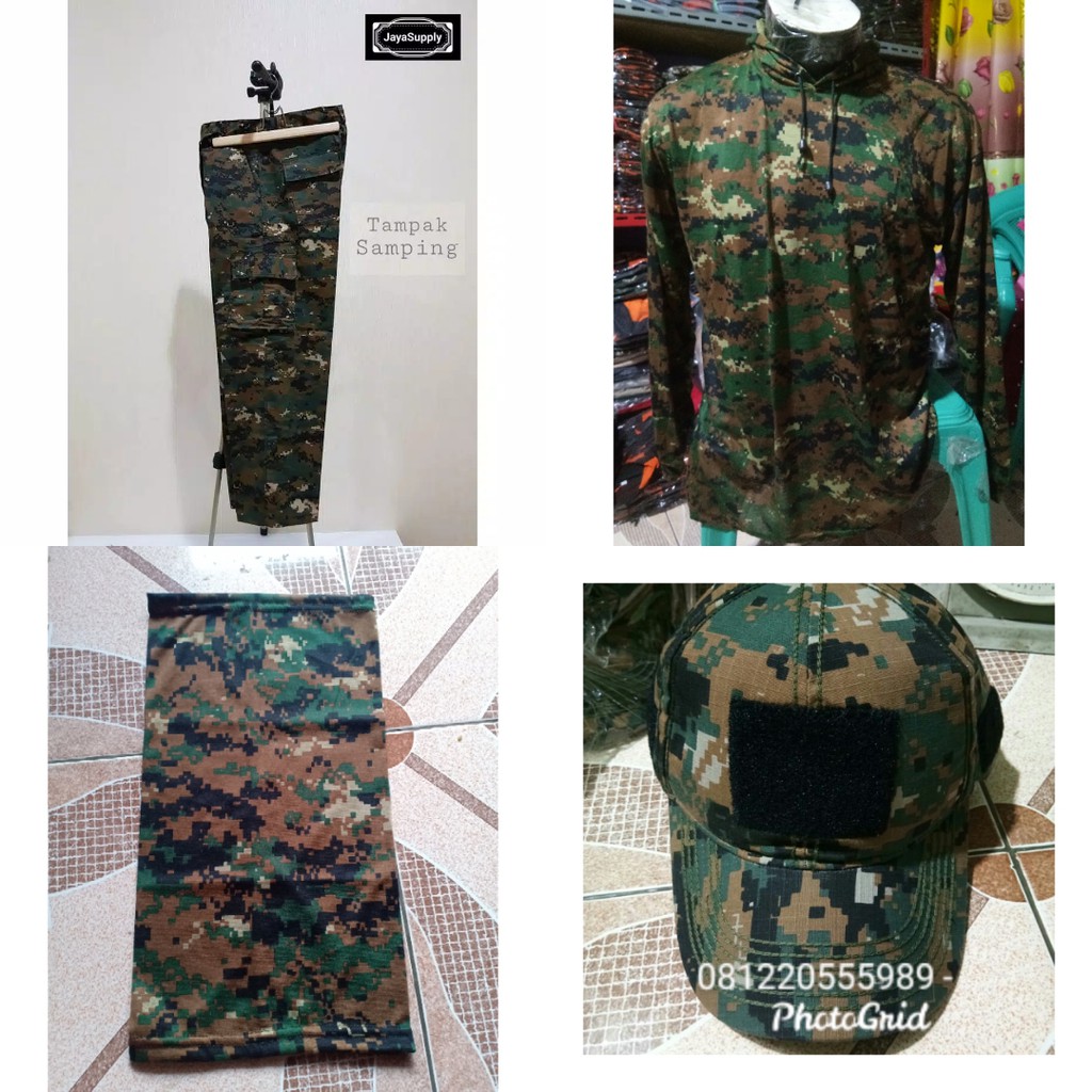 Jual Setelan kaos hodie marpat ( 1 stel ) ( kaos hodie marpat + celana + topi + buff ) | Shopee ...
