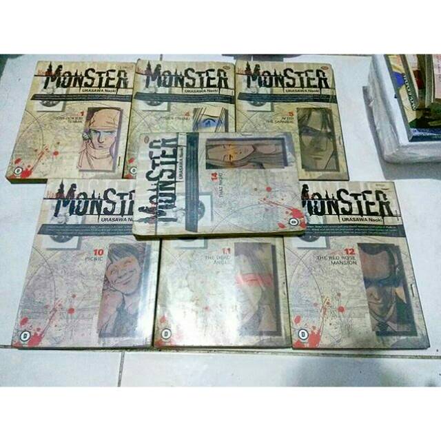 Jual Komik MONSTER oleh Urasawa Naoki - mnc | Shopee Indonesia