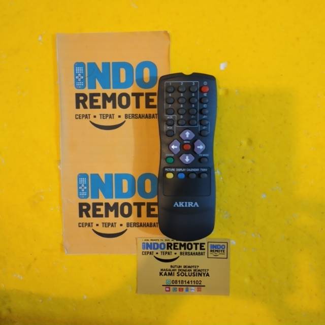 Jual REMOTE REMOT TV TABUNG AKIRA ORIGINAL | Shopee Indonesia