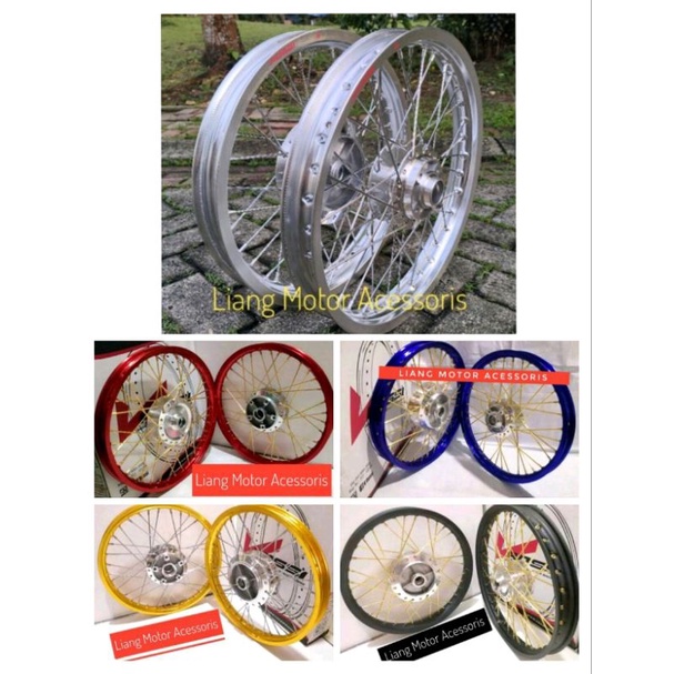 Jual Sepaket Velg Tromol Set Jari2 - RX King / Vixion / JupiterZ / MX ...