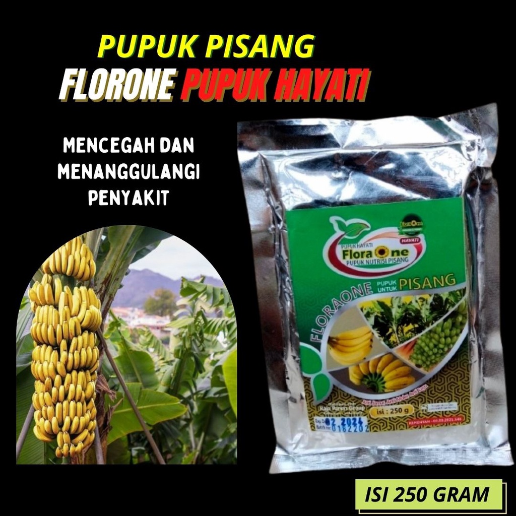 Jual Pupuk Pisang Saat Berbuah Agar Subur, Booster Hayati Bio Pisang 250 GRAM | Shopee Indonesia