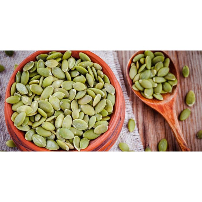 Jual Pumpkin Seeds Biji Labu Kuning Waluh Kuaci Kupas Siap Makan ...
