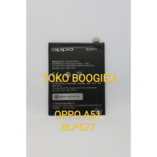 Jual Baterai Oppo A51 BLP577 | Shopee Indonesia