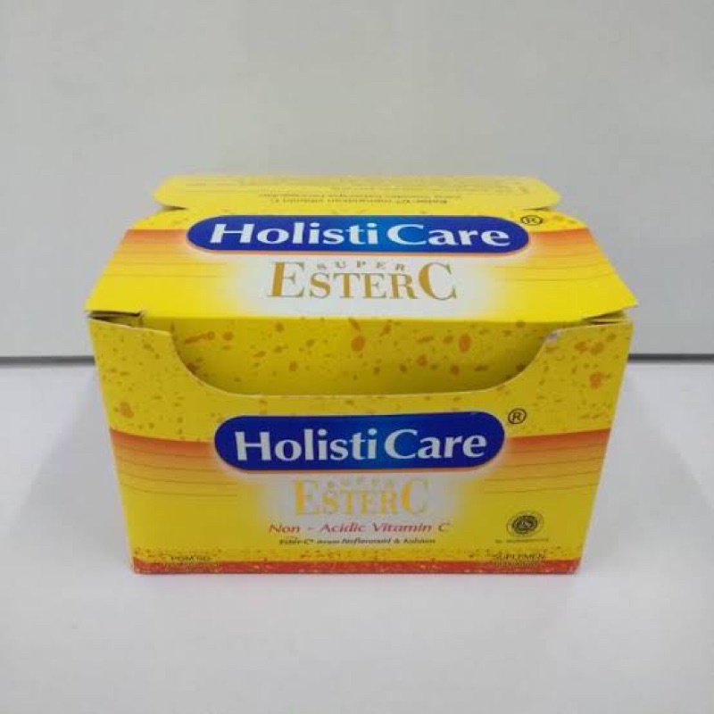 Jual Holisticare Ester C 1 Box isi 12 Strip | Shopee Indonesia