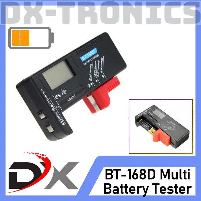 Jual Battery Tester BT-168D Digital / Cek Tes Batu Baterai BT168D /BT ...
