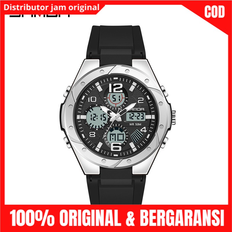 Jual Jam Tangan Wanita Original 100% Anti Air Tali Rubber Analog ...