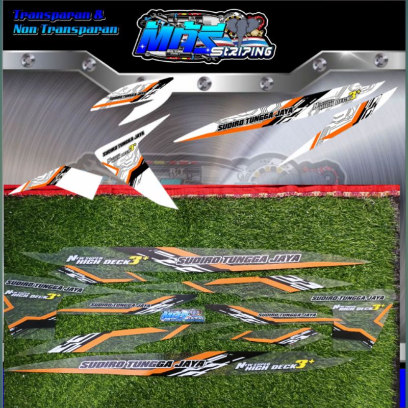 Jual striping sticker vario 110 livery bus stj transparan custame ...