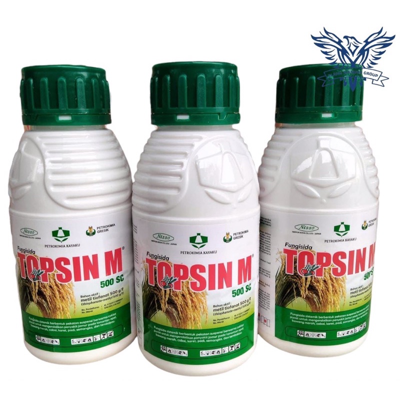 Jual Topsin 500SC 500ml Fungisida Metil Tiofanant 500g/l Original ...