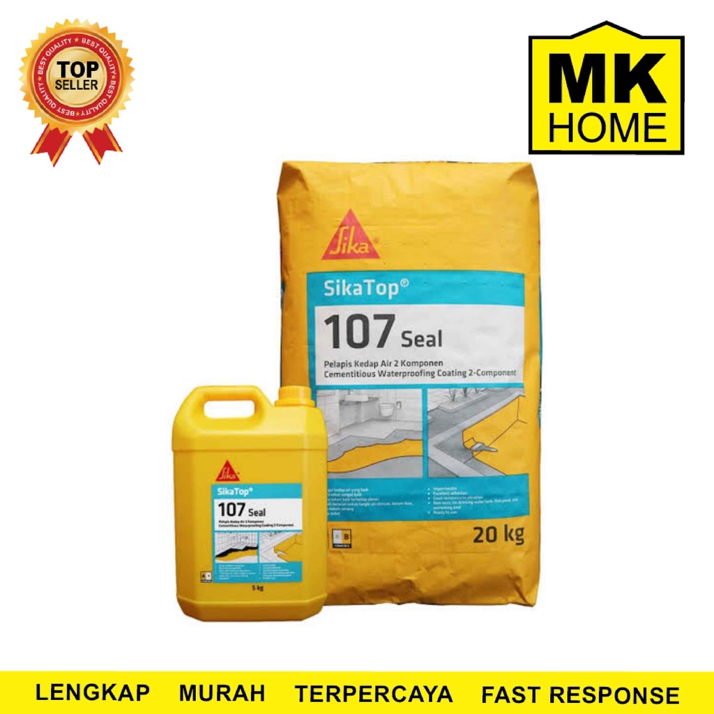 Jual SIKA TOP SEAL 107 2 KOMPONEN ( SEMEN SIKA 20 KG DAN CAIRAN SIKA 5 ...