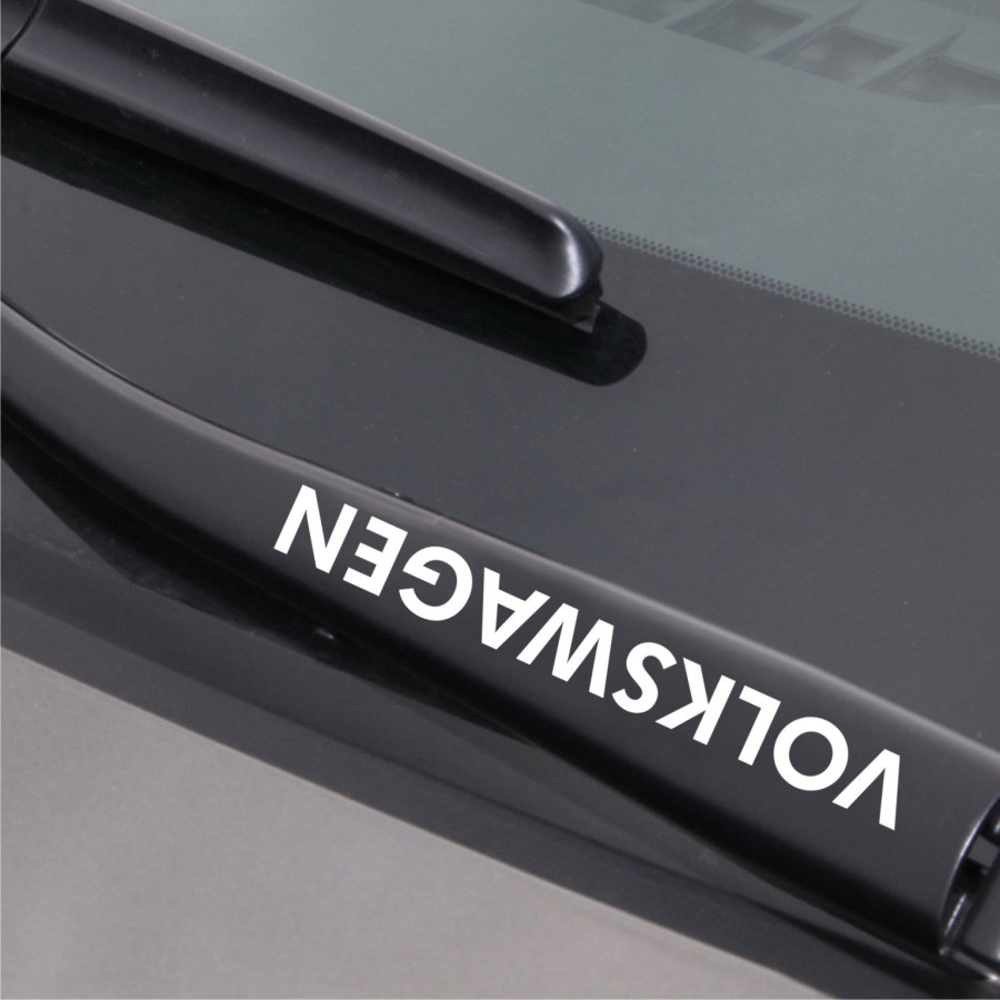 Jual Stiker Wiper Mobil Volkswagen VW - Car Decal Sticker | Shopee ...