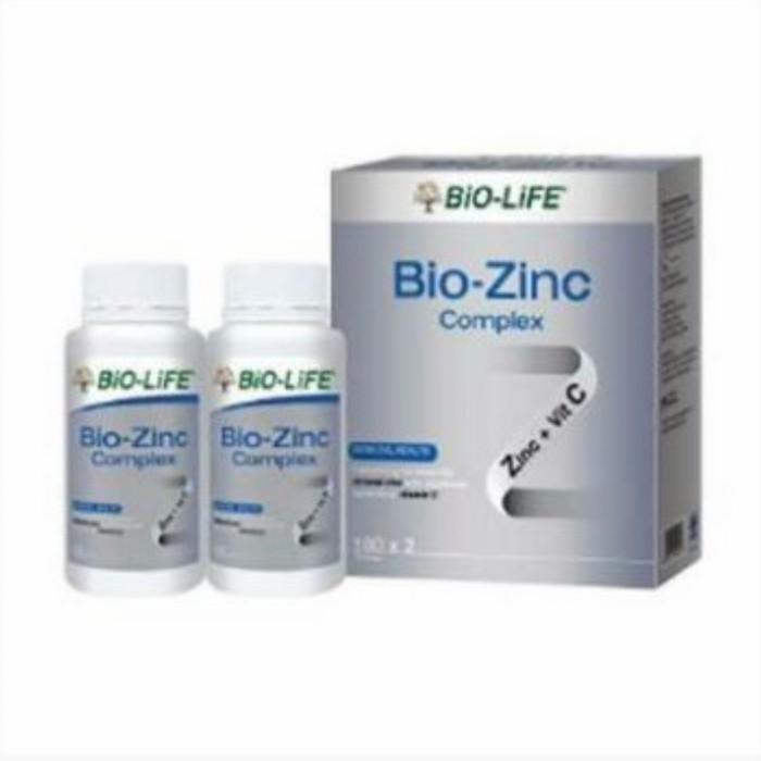 Jual BioLife Bio Zinc Complex Twinpack (2x100tablet) | Shopee Indonesia