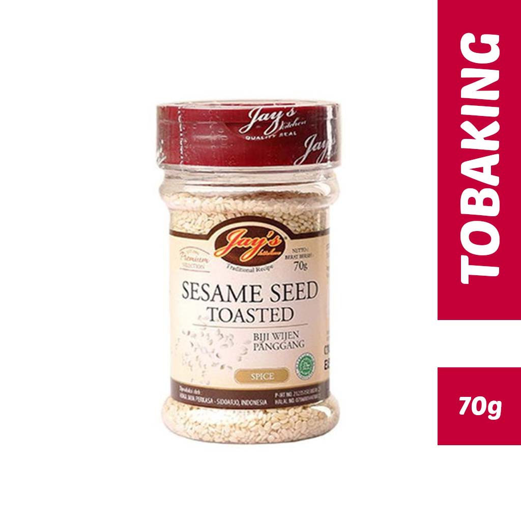 Jual JAYS SESAME SEED TOASTED 70gr Jay's Biji Wijen Panggang | Shopee ...