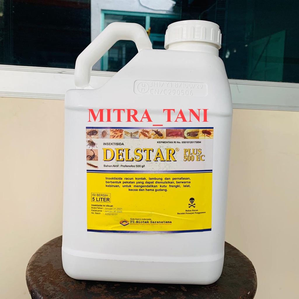 Jual insektisida kontak profenofos DELSTAR PLUS 500EC isi 5 liter ...