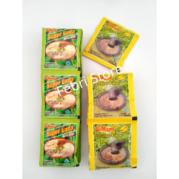 Jual MERICA BUBUK MERK BUMAMI/KETUMBAR BUBUK MERK BUMAMI | Shopee Indonesia