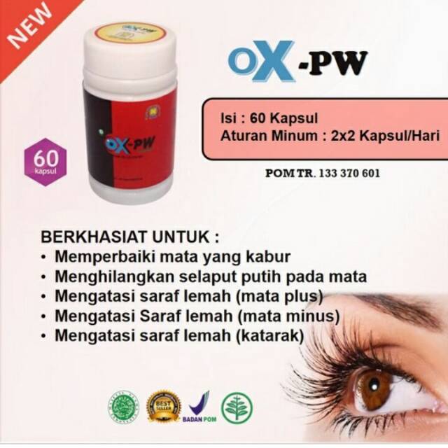 Jual OXPW obat mata katarak, mata plus, mata minus dan silinder dari ...