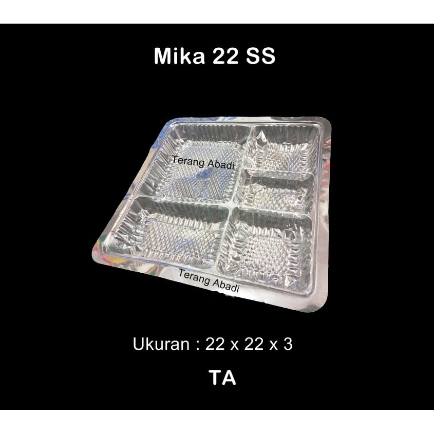 Jual Mika nasi 22 LUX / Mika 22 LUX / Mika 22 LUX sekat 5 / Mika nasi ...