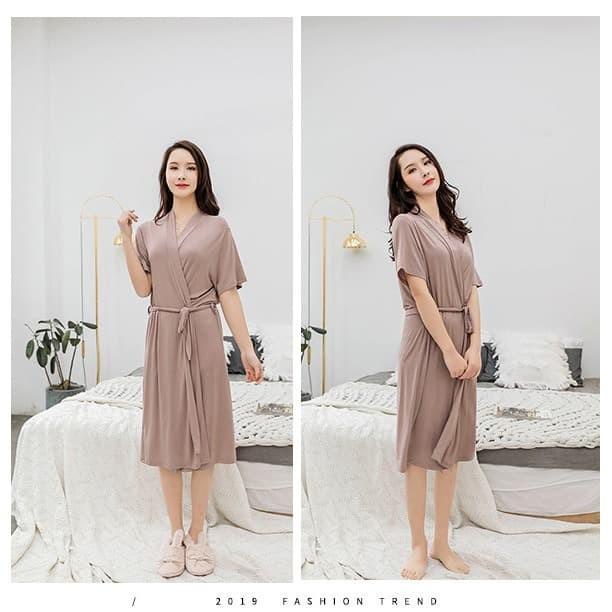 Jual Linge Kimono Kaos Polos Baju Tidur Dewasa Ready Big Size Py18 ...