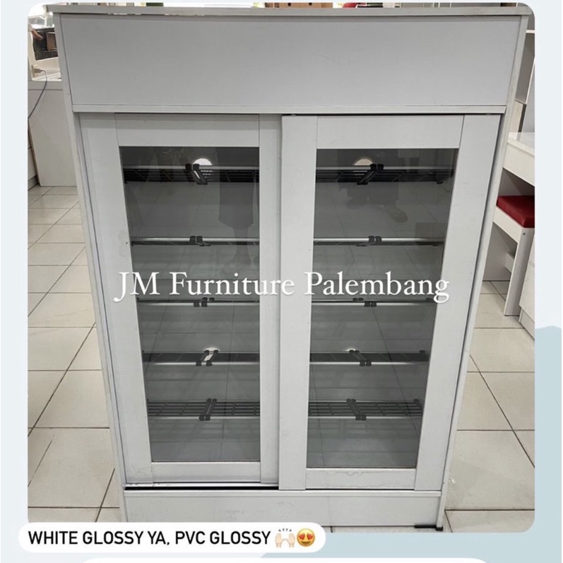 Jual Rak Sepatu Sliding / Sleding White Glossy | Shopee Indonesia