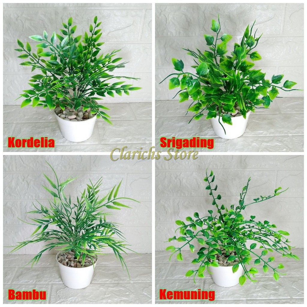 Jual Tanaman Mini Plastik - Artificial Miniplant - Daun Plastik ...