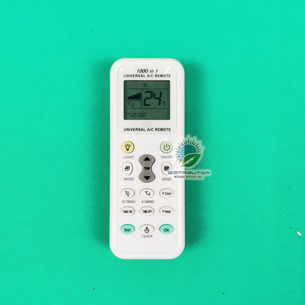 Jual Remote Kipas Angin Model AC Bisa untuk AC Segala Merek | Shopee ...