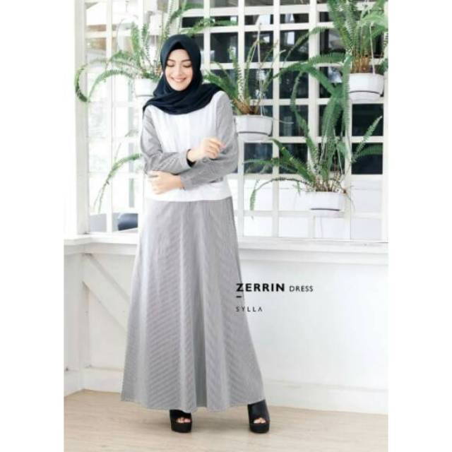 Jual ZERRIN DRESS BLACK BY SYLLA | Shopee Indonesia