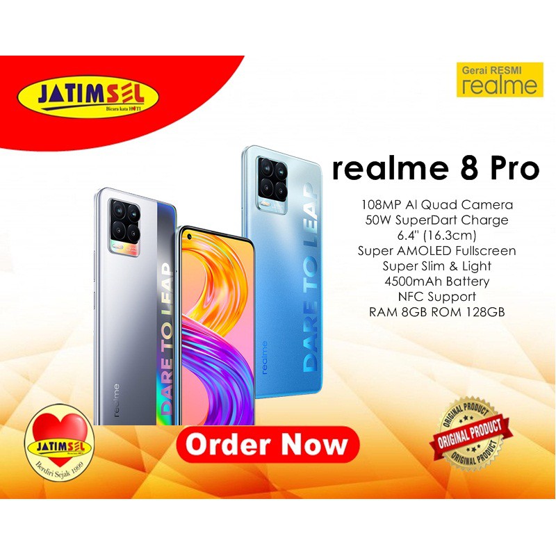 Jual REALME 8 PRO RAM 8GB/128GB | Shopee Indonesia