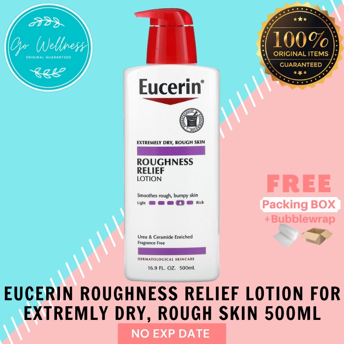 Jual Eucerin Roughness Relief Lotion 500ml | Shopee Indonesia