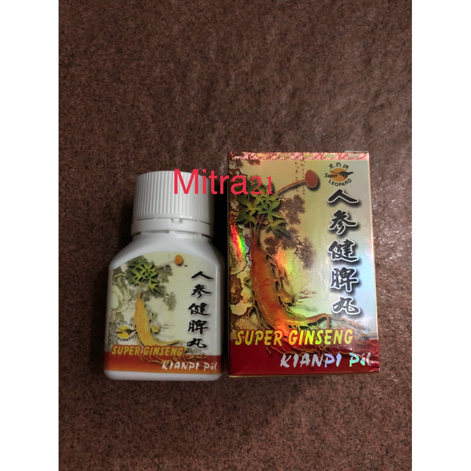Jual Super Ginseng kianpi leopard Kian pi leopard 30s | Shopee Indonesia
