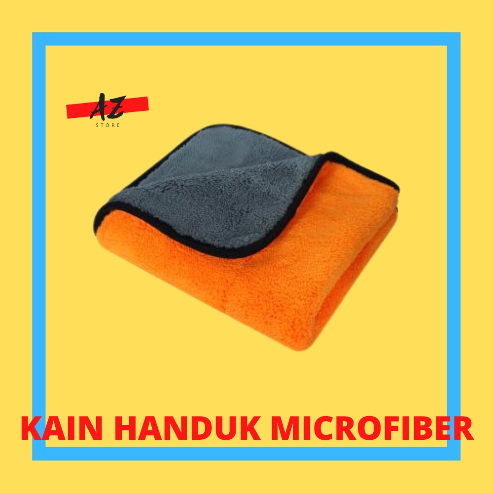 Jual Kain Lap Handuk Mikrofiber Microfiber Serbaguna Multifungsi Cepat ...