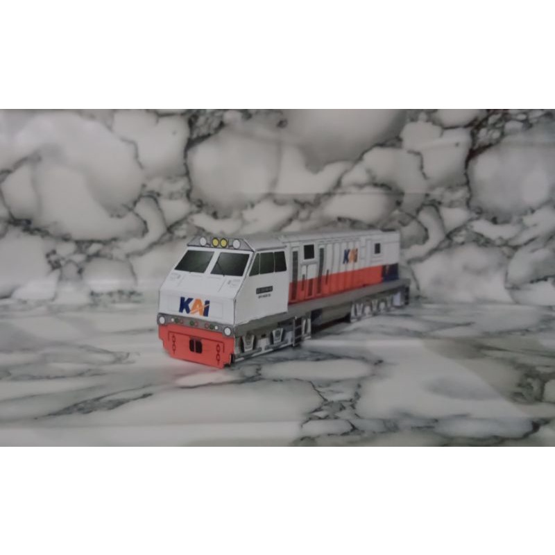 Jual DIY Miniatur Papercraft Lokomotif CC 203 | Shopee Indonesia